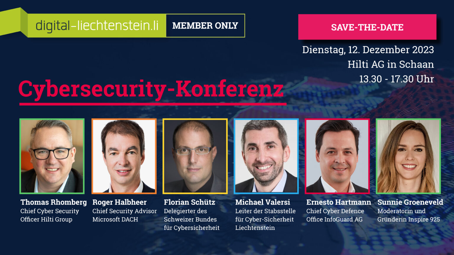 Cybersecurity-Konferenz 2023 | Digital Liechtenstein